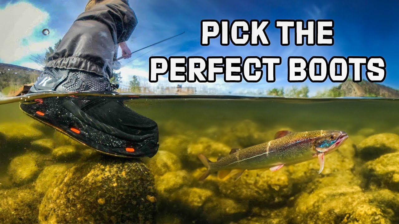 Wading Boots 101: Sizing, Soles & Studs Explained