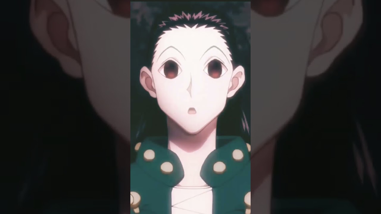 Gittarackur removes the pins from his face. #youtubeshorts #shorts #anime #hunterxhunter #hisoka