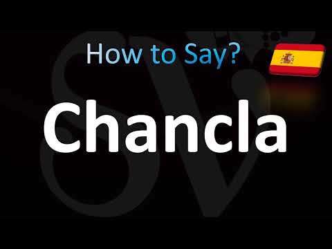 How to Pronounce Chancla (Flip Flop) in Spanish