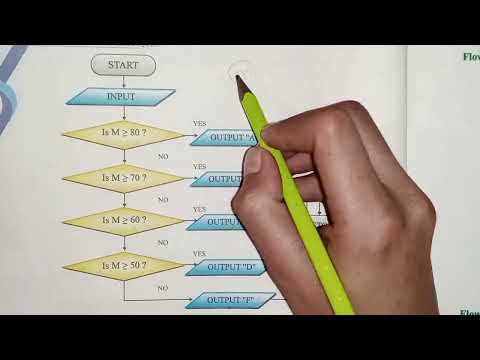 Let's Learn FLOW CHART With Examples in Urdu/Hindi Kpk Text Book Class 10th