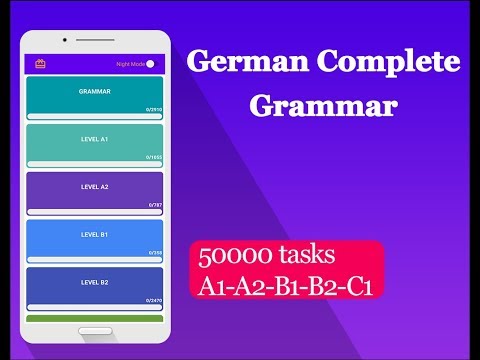 German Complete Grammar-Deutsch Grammatik A1-A2-B1-B2-C1