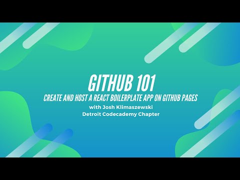 GitHub 101: Create a Basic React App on GitHub Pages