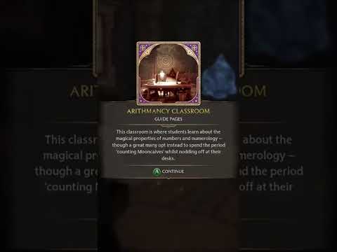#hogwartslegacy fancy word for math class