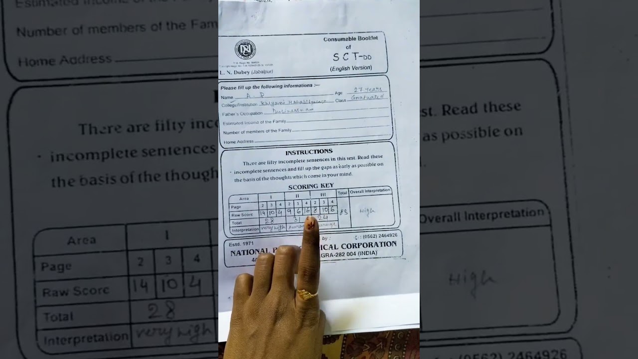sentence completion test part 2  (practical) IGNOU mpce 014 #ignou