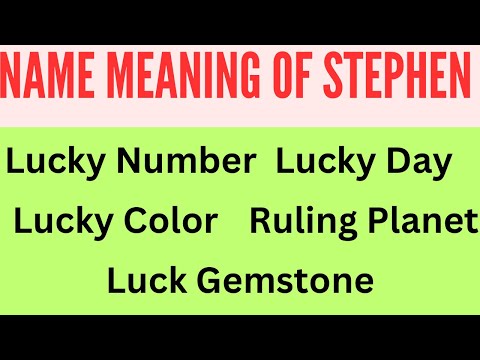 Stephen Name Meaning #shorts #namemeaning #stephen