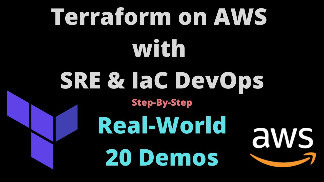 Terraform on AWS with SRE & IaC DevOps | Real-World 20 Demos