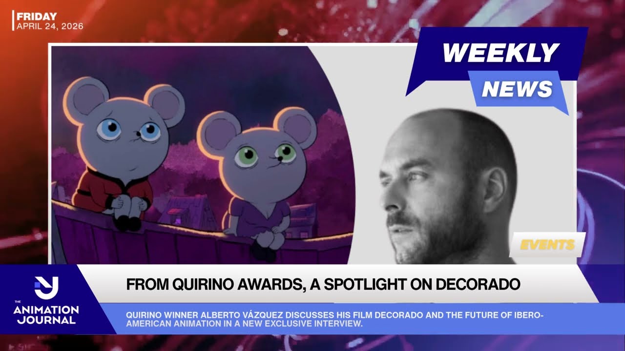 Animation News Roundup by The Animation Journal (10 Apr - 23 Apr)