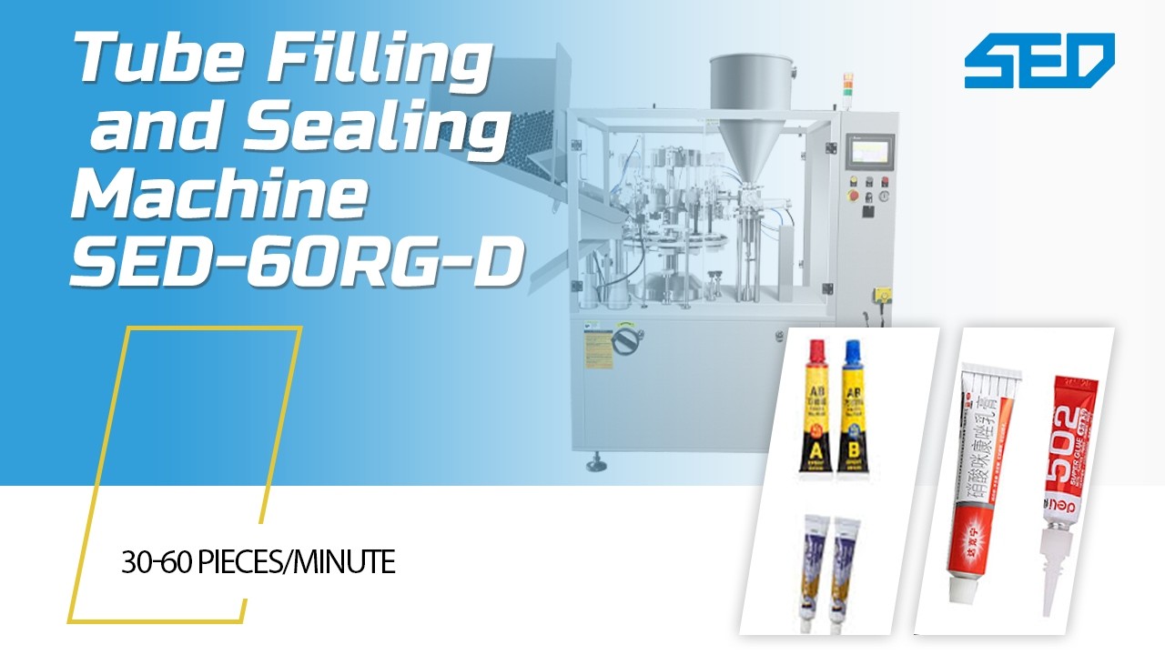 SED-60RG-D Tube Filling and Sealing Machine | 30–60 Tubes/Min (SED PHARMA)