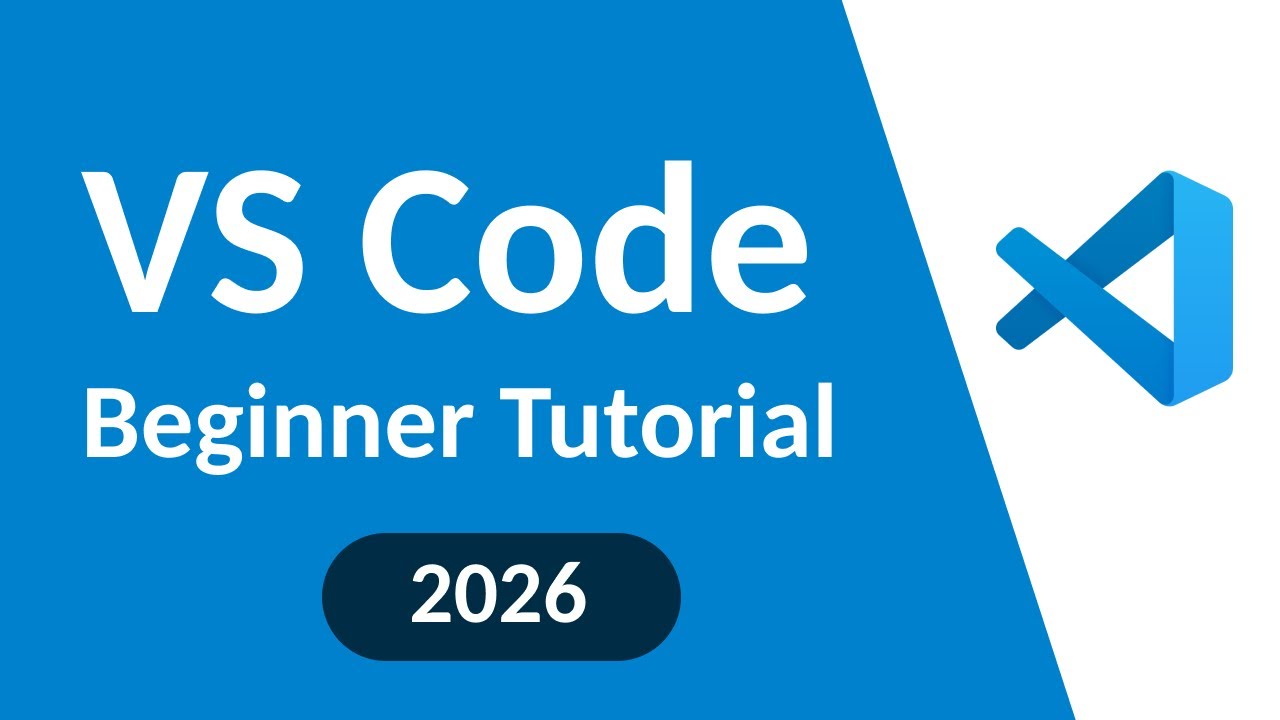 VS Code Tutorial For Beginners (Free Copilot AI 2026)
