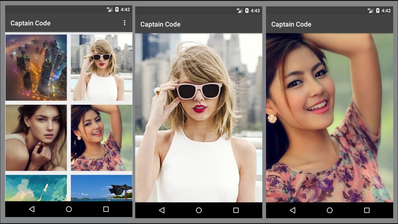 Simple Gridview Tutorial Android Studio