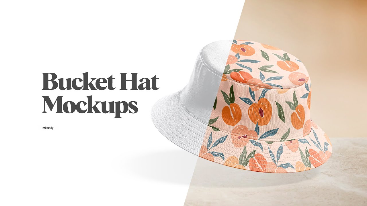 Bucket Hat Mockups Presentation