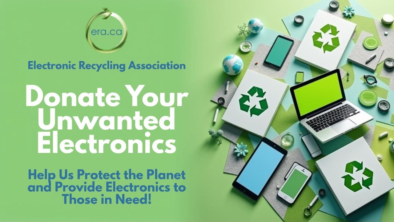 Laptop Donations | Electronic Recycling | Sustainable Tech Solutions | ERA Giving Back