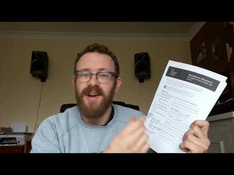 How to complete an Attendance Allowance Form