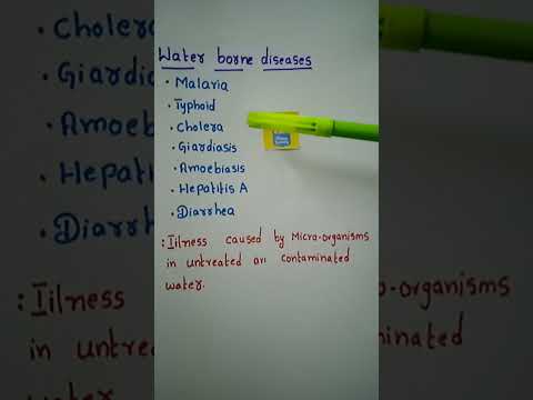 Water borne diseases||NEET,AWES biology,KVS biology,NVS, CTET||Happy learning