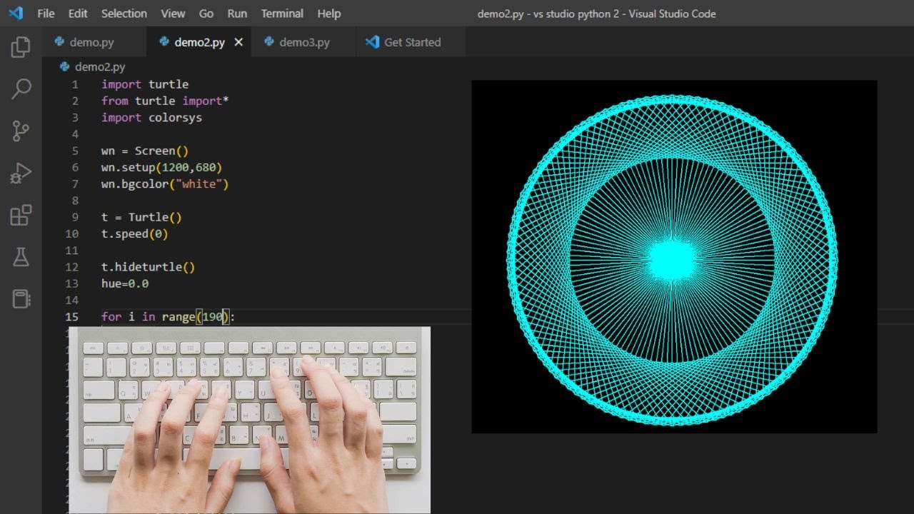 Beginners  For Python Graphic Animation Tutorial  /#coding #animation #beginners