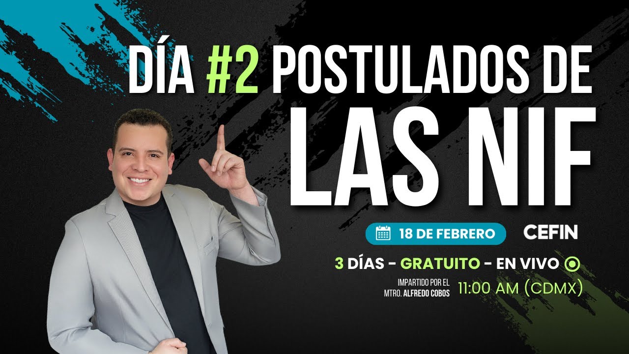 🟢 RETO DÍA 2 - Postulados Básicos de NIF | Clase Contable en Vivo