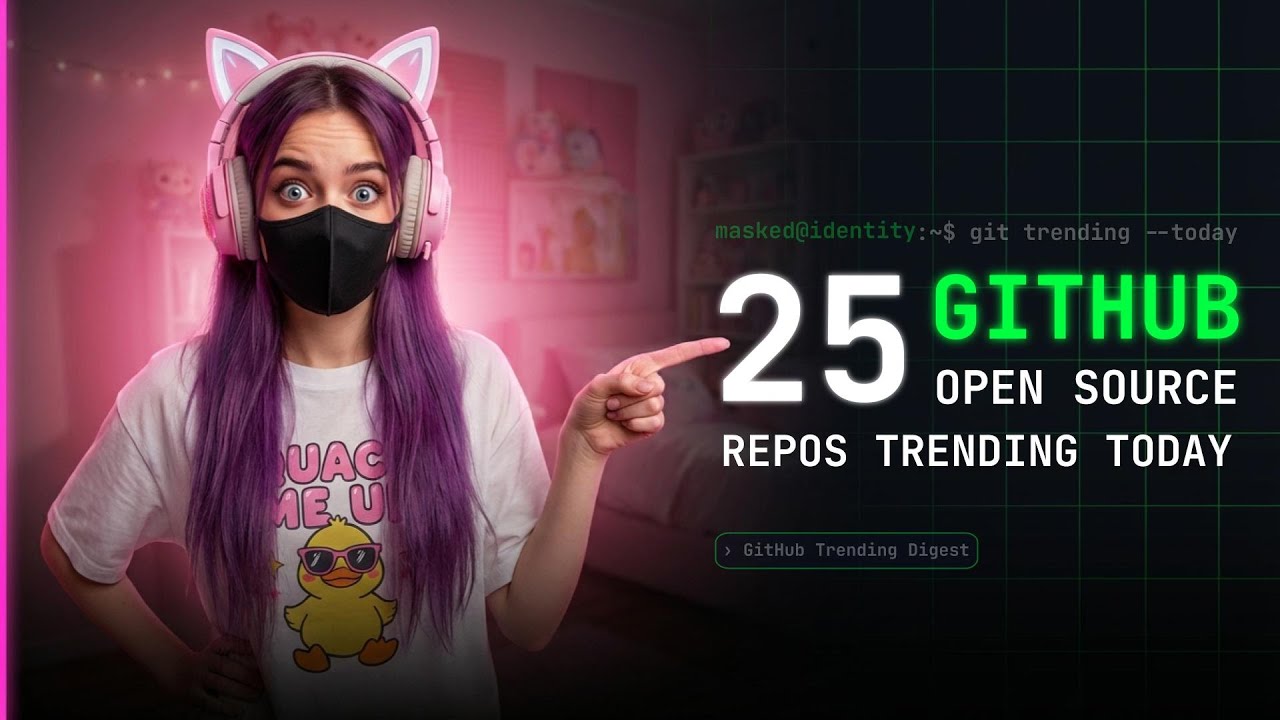 GitHub Trending Today - Crucix, Agent-S, MuseTalk, bk-cmdb & More | #51