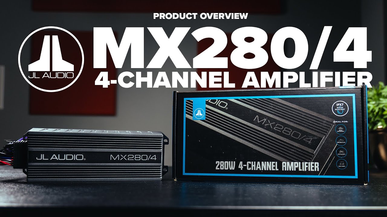 JL Audio MX280/4 Product Overview