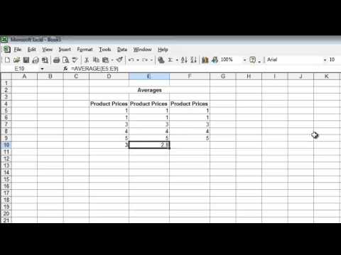 MS Excel (Tutorial 2) : How To Calculate Mean, Median and Mode