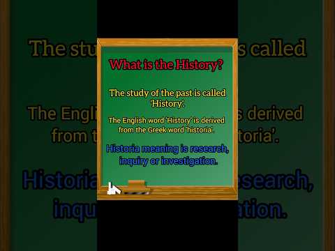 What is the History? #shortvideo #shorts #youtubeshorts
