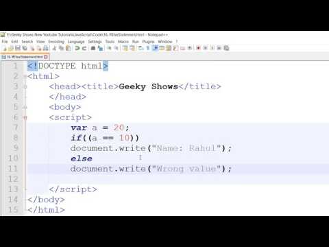Learn if else statement in JavaScript Hindi - Mind Luster
