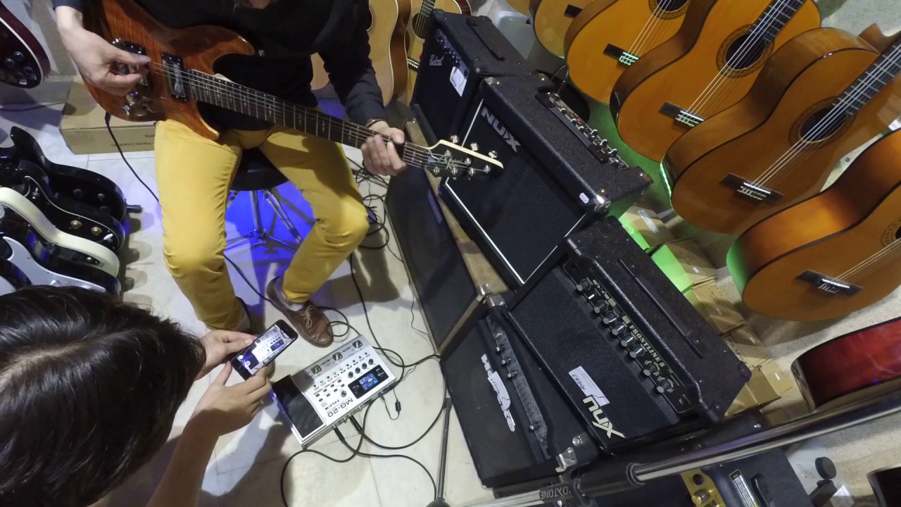 Nux MG-20 гитарный процессор купить в Москве в интернет-магазине Kombik