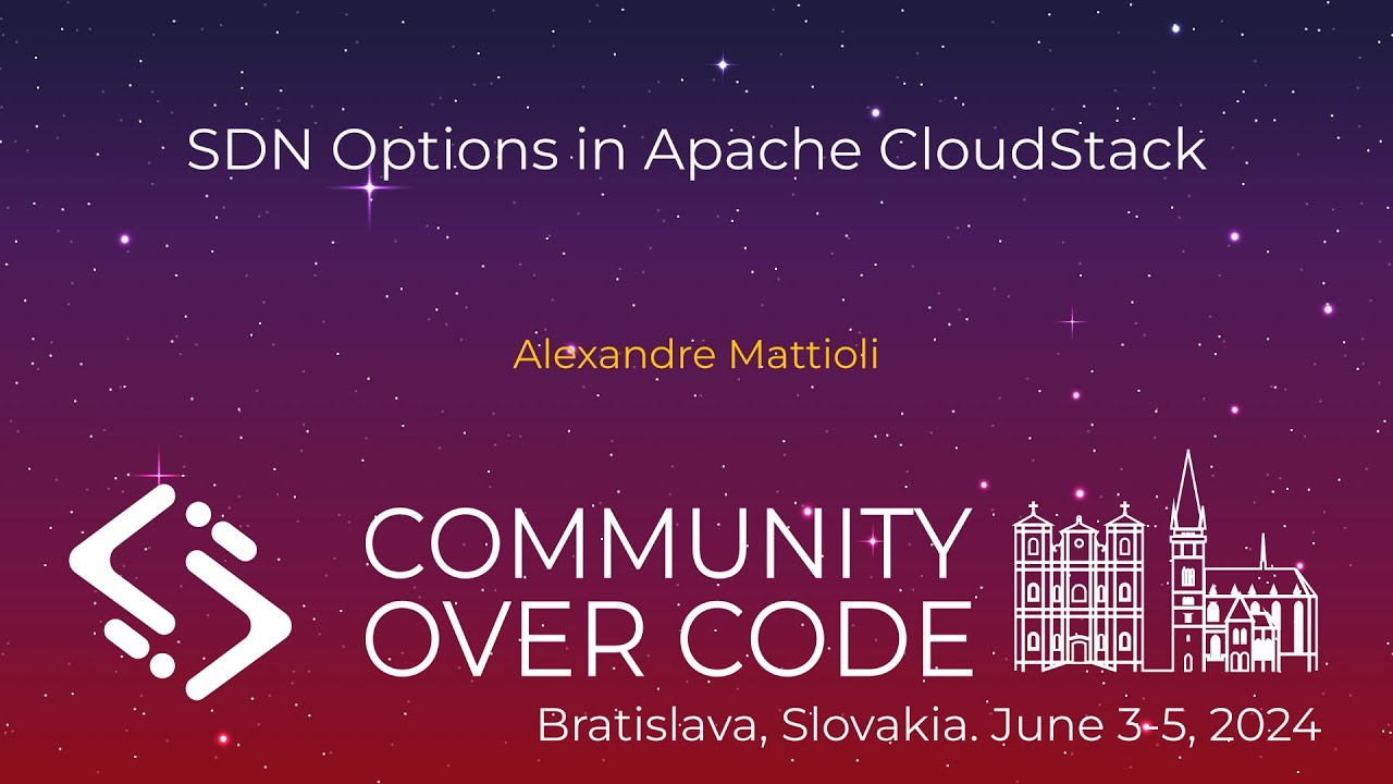 SDN Options in Apache CloudStack