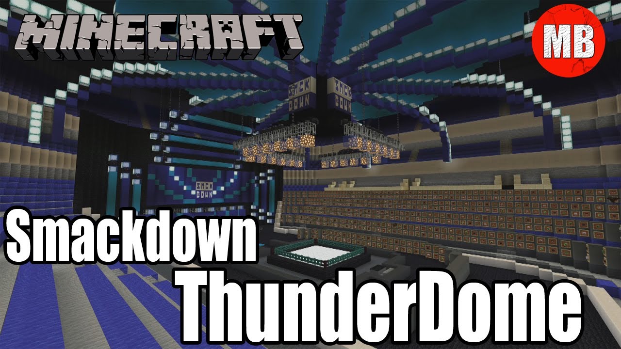WWE Minecraft Arena | Smackdown ThunderDome!