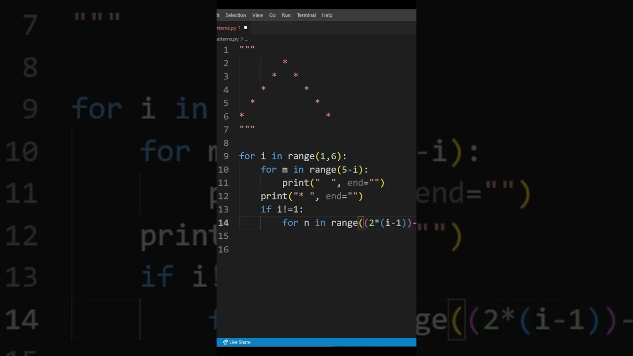 Pattern #10 | Python | Short | Keys