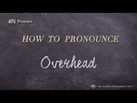 How to Pronounce Overhead (Real Life Examples!)