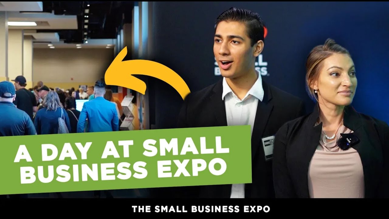 A DAY IN THE LIFE AT SMALL BUSINESS EXPO | SO MUCH TO DO!