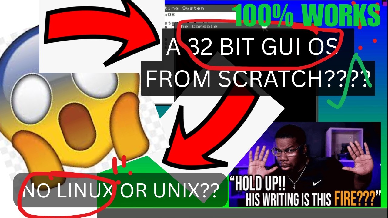 A CUSTOM 32bit GUI OS from SCRATCH BEFORE GTA 6??? | 2026