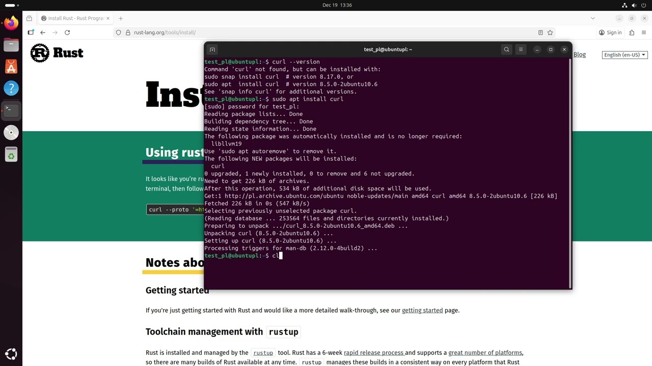 How to Install Rust on Linux (using rustup)
