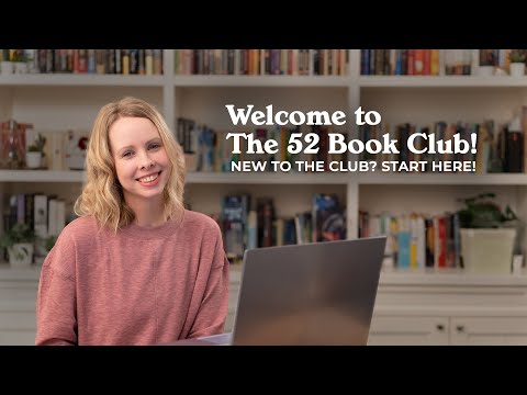 The 52 Book Club – 52 Books in 52 Weeks