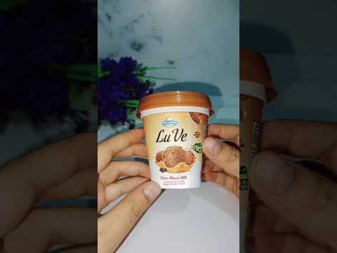 es krim campina lu ve choco almond milk | #shorts #youtubeshorts #icecream