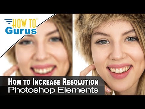 How You Can Depixelate a Photo to Increase Resolution in Photoshop Elements Tutorial