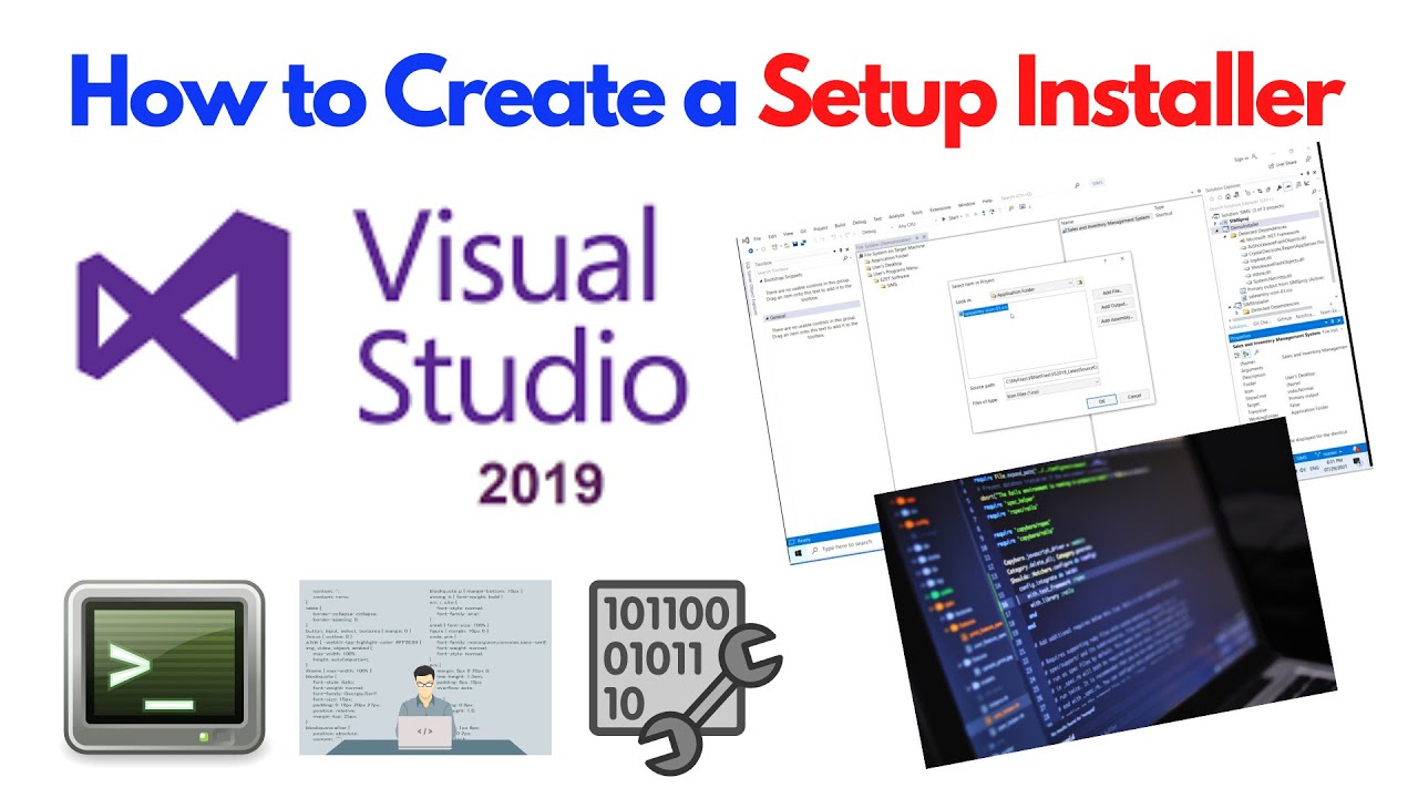 How to Create a Setup Installer in Visual Studio 2019 #ezettutorial #ezetprogramming