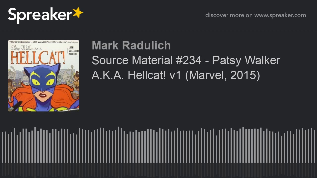 Source Material #234 - Patsy Walker A.K.A. Hellcat! v1 (Marvel, 2015)