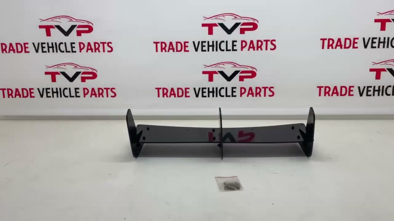 VW Polo MK5 6C GTI 2014-2017 Rear Bumper Diffuser Splitter Spoiler Blade Style Gloss Black