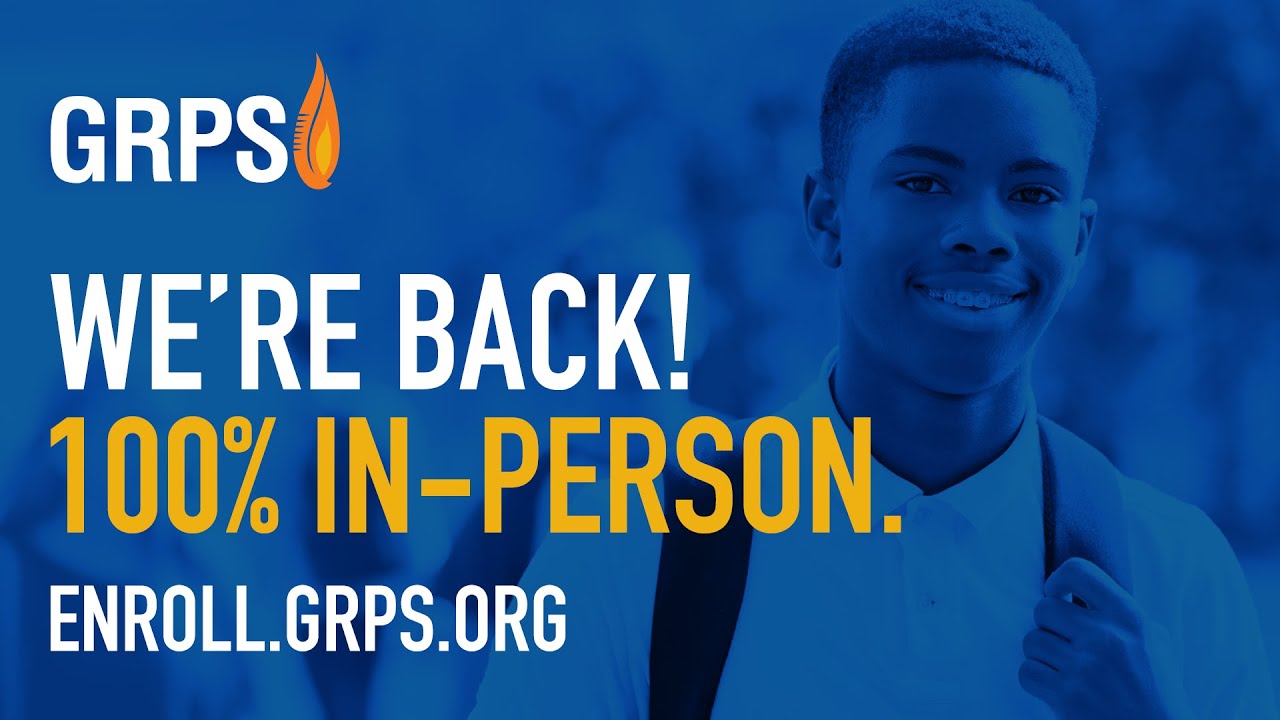 We're Back 100% In-Person