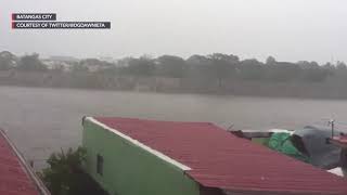 WATCH: Typhoon Quinta's strong winds, rain batter Southern Luzon, Mindoro