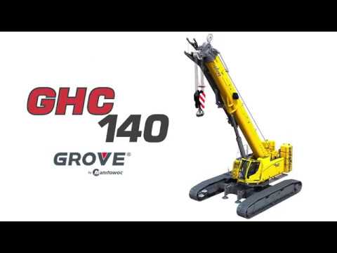 Manitowoc GHC140 127 ton Telescopic Crawler Crane, specification and ...