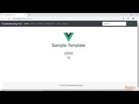 Learn Troubleshooting Vue js Improper Use of HTML Based Template Syntax | packtpub com - Mind Luster