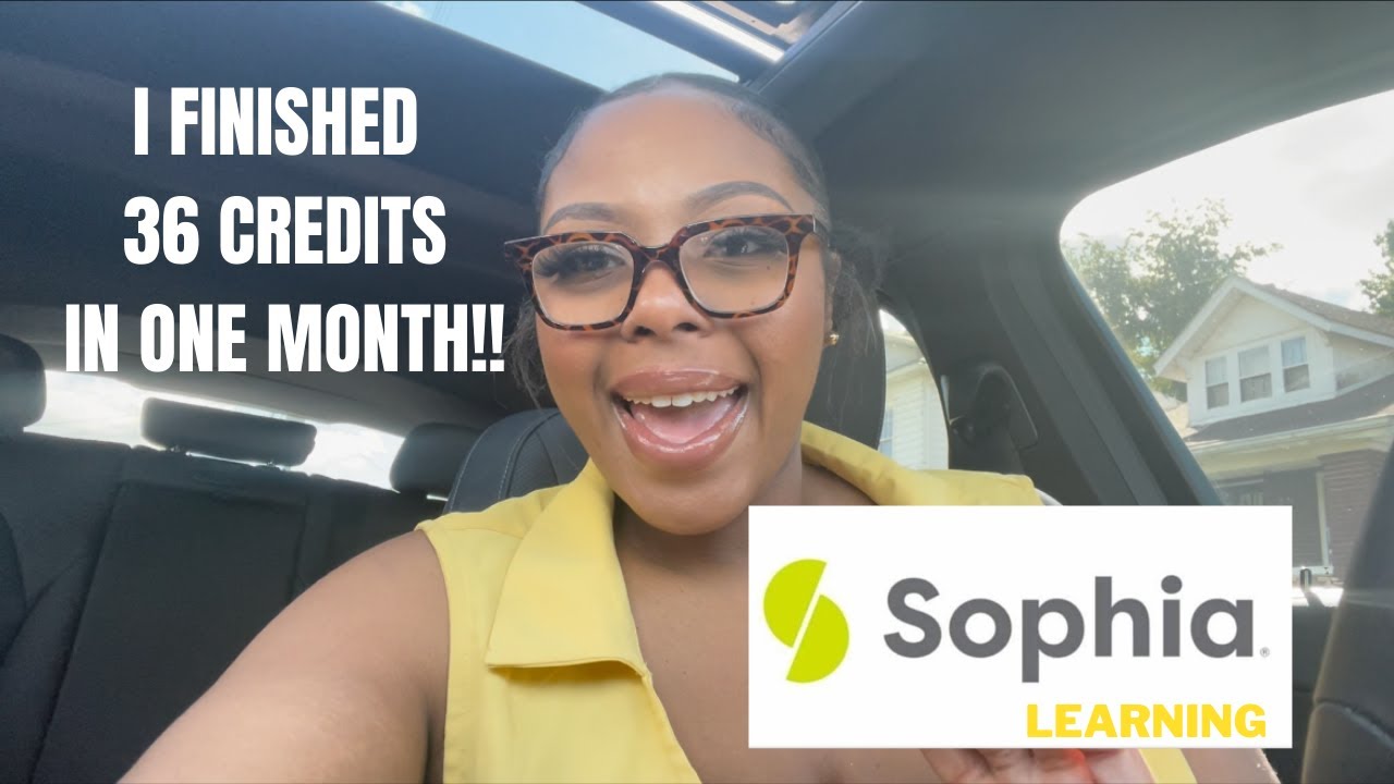 Everything you need to know about SOPHIA LEARNING+ SECRET TIP!!!