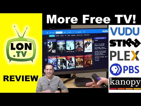 MORE Free TV for Cord Cutters! Vudu, Stirr, Plex, PBS, & Kanopy (Plus a correction on IMDB TV)