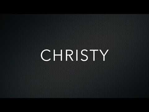 How to Pronounce Christy