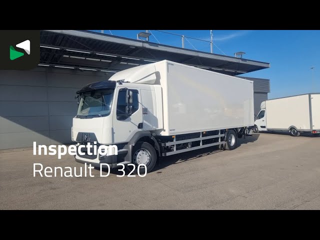 Renault D 320 4X2 Walther Box body truck - BAS World