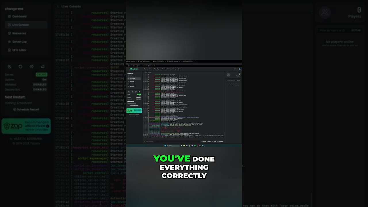 Ox Inventory Duplication Glitch: Fix QB Core Server Issues #shorts