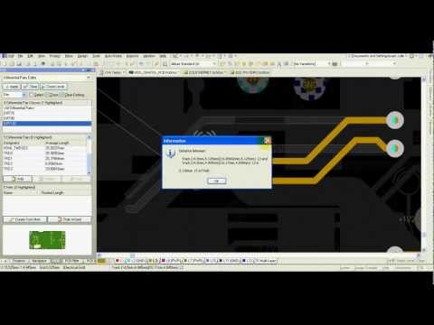 Differential pair routing | Jimmy Andrianto