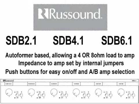 Russound Speaker Selectors
